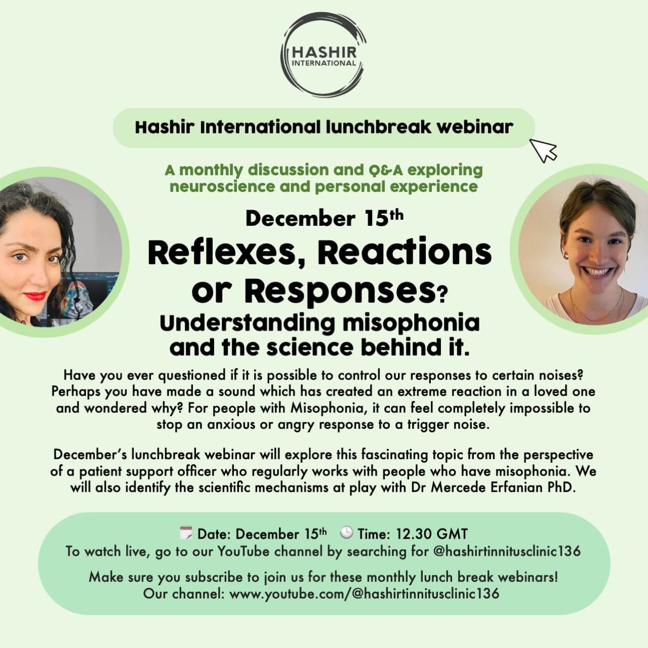 Reflexes, Reactions or Responses? Understanding misophonia and the ...